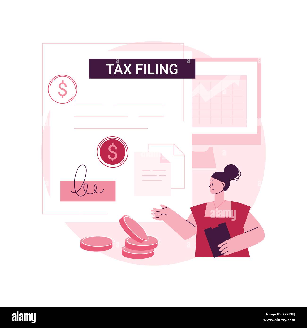 Accounting Abstract Art