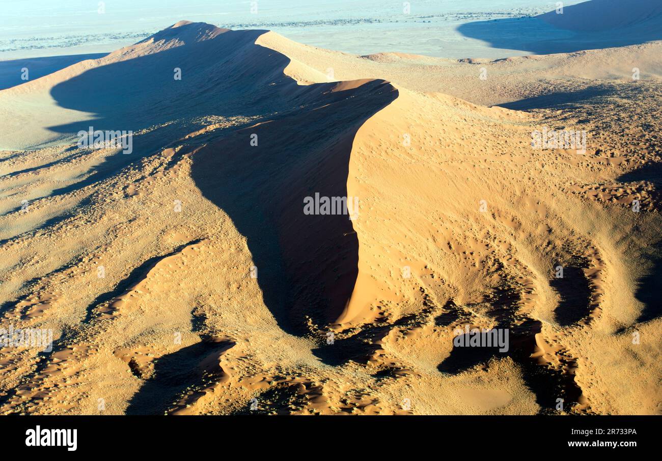 Nice colored helicopter view in Sossusvlei, Namibia Stock Photo - Alamy