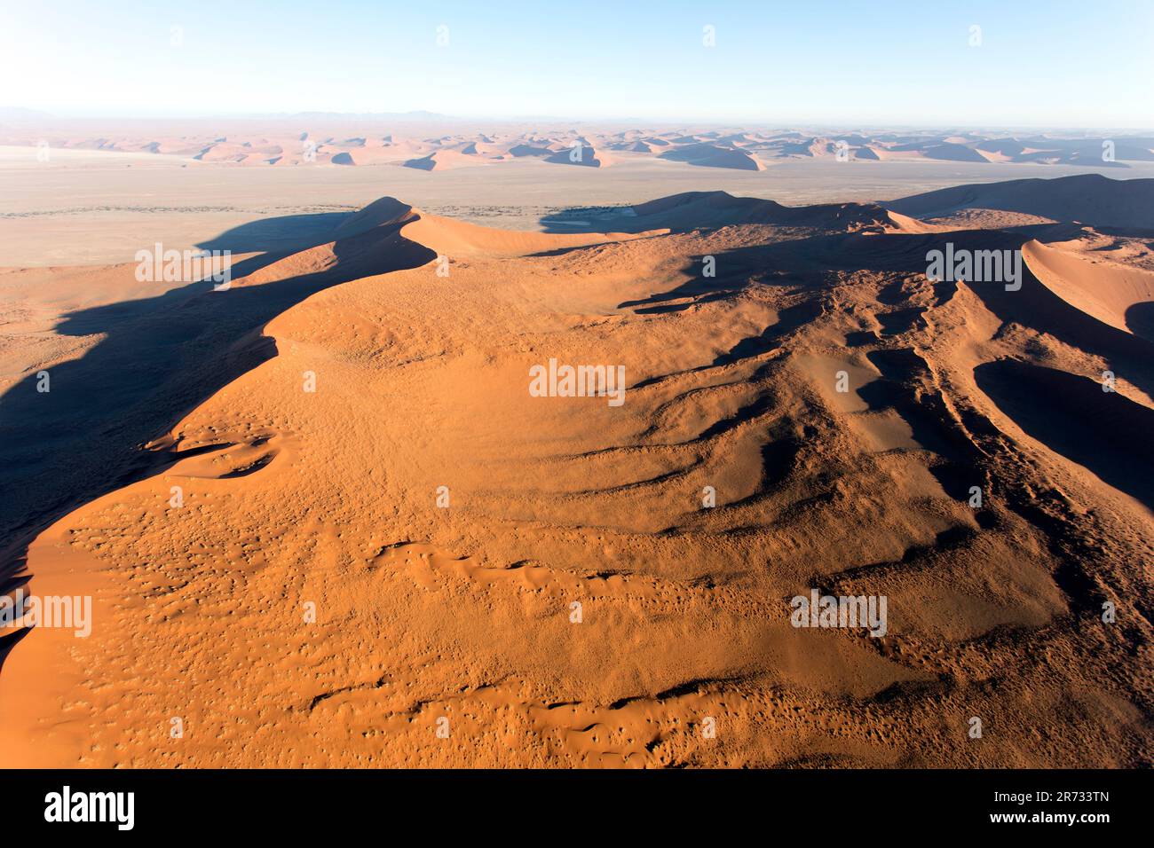Nice colored helicopter view in Sossusvlei, Namibia Stock Photo - Alamy