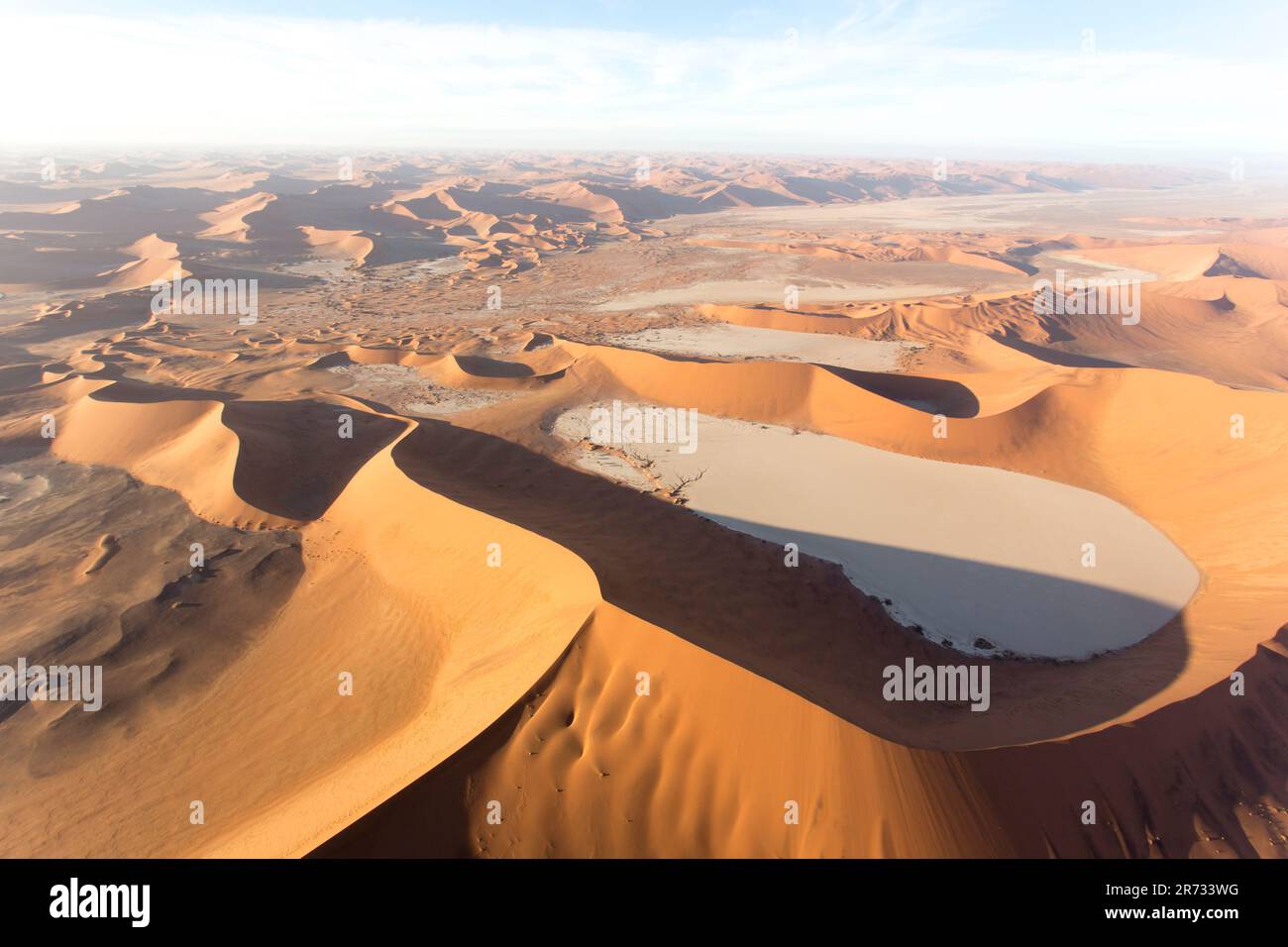 Nice colored helicopter view in Sossusvlei, Namibia Stock Photo - Alamy