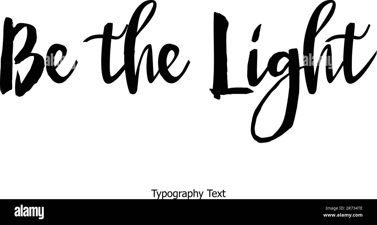 Stylish Bold Typography Text Lettering Quote Vector Design Stock Vector ...