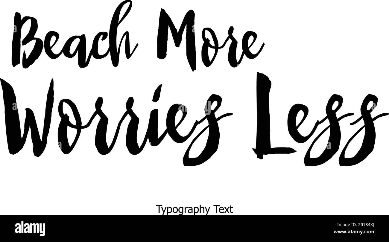 Stylish Bold Typography Text Lettering Quote Vector Design Stock Vector ...