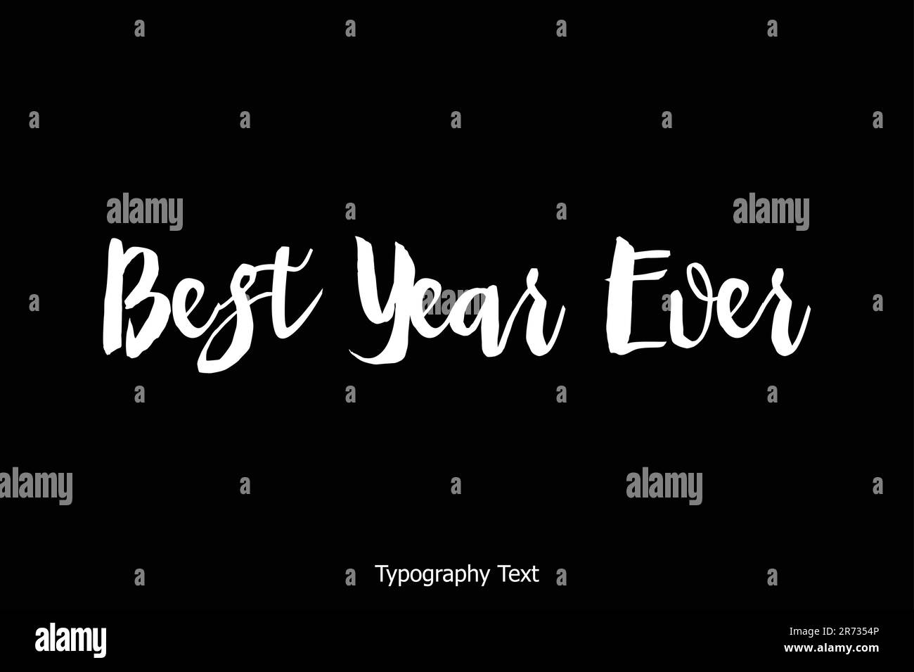 Stylish Bold Typography Text Lettering Quote Vector Design Stock Vector ...