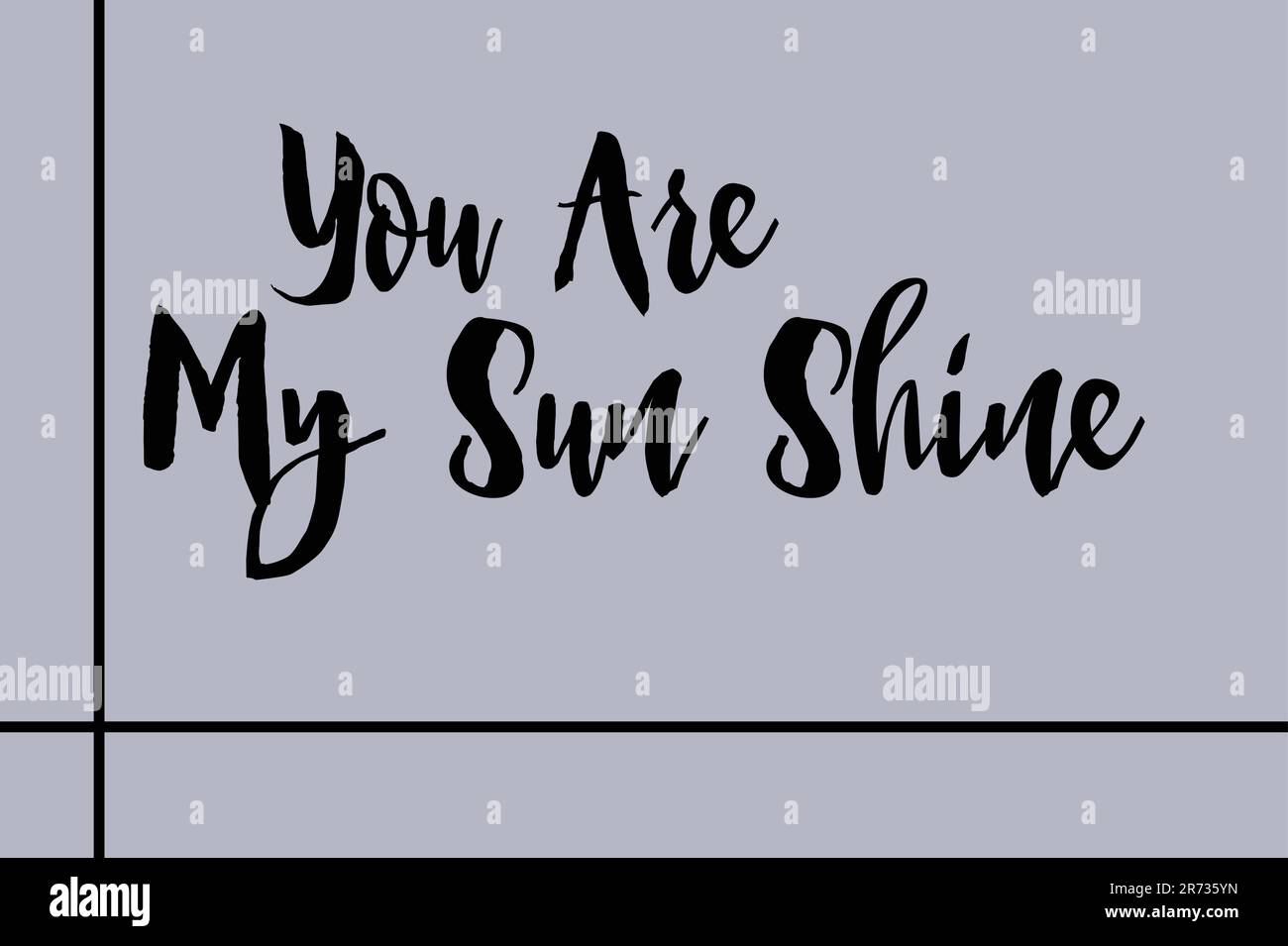 Stylish Bold Typography Text Lettering Quote Vector Design Stock Vector ...