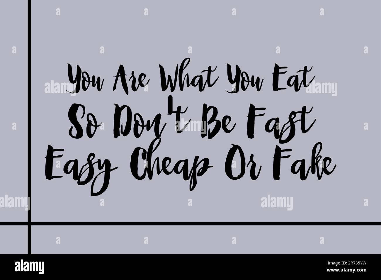 Stylish Bold Typography Text Lettering Quote Vector Design Stock Vector ...
