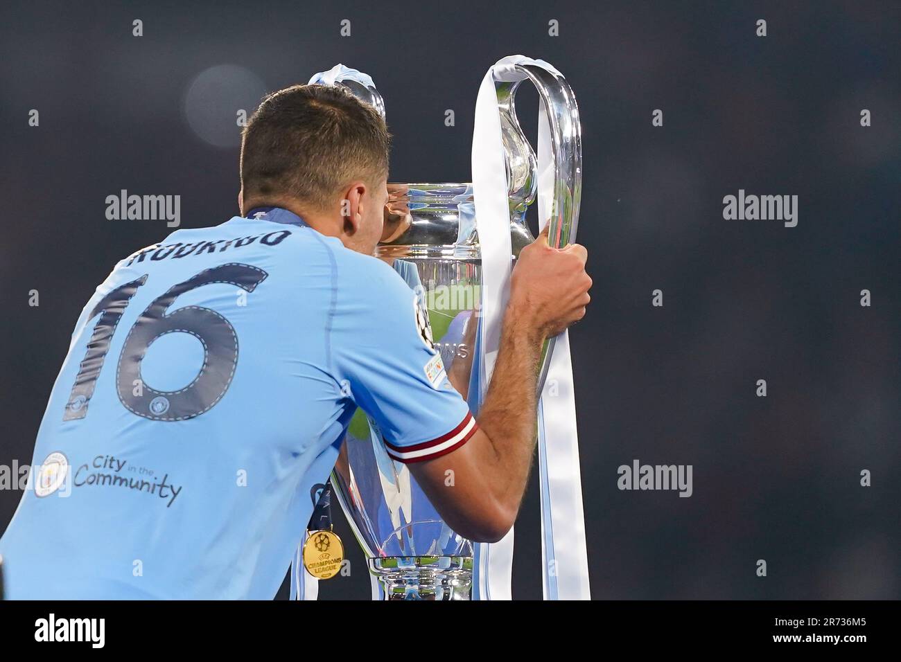 Istanbul, Turkey. 10th June, 2023. Rodri (16 Manchester City ...
