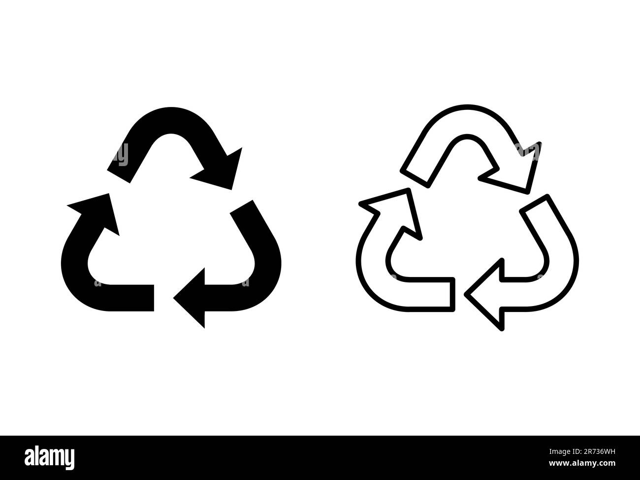 Recycle icon set. Recycling vector icon Stock Vector Image & Art - Alamy