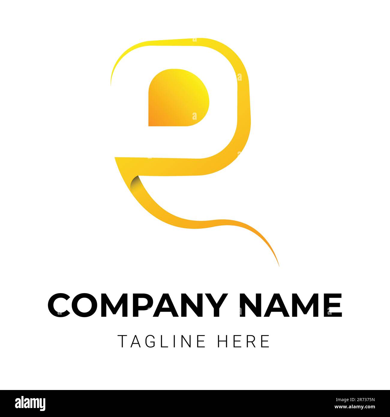 Letter gradient colorful logo design Stock Vector Image & Art - Alamy