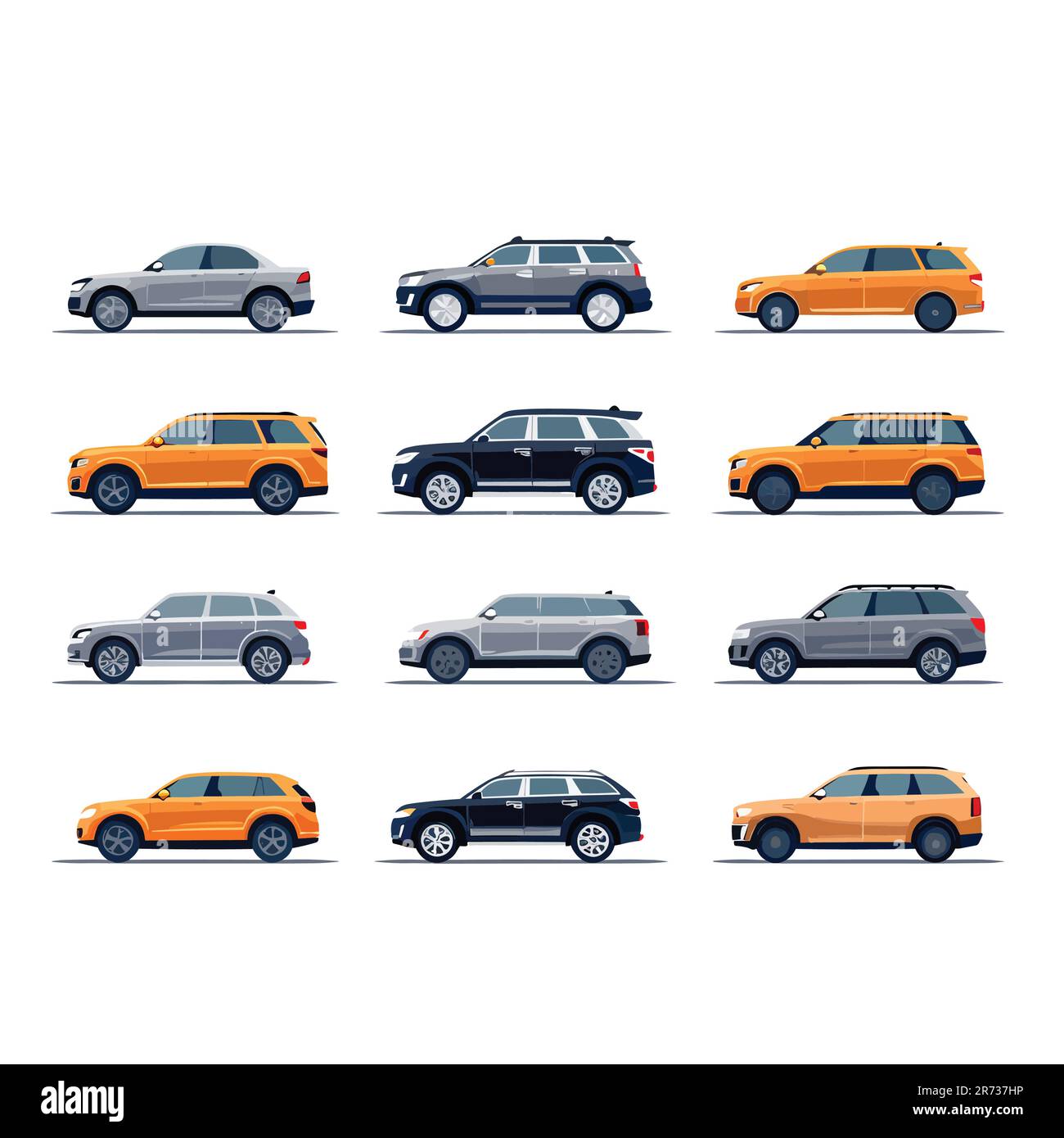 Suv car Stock Vector Images - Alamy
