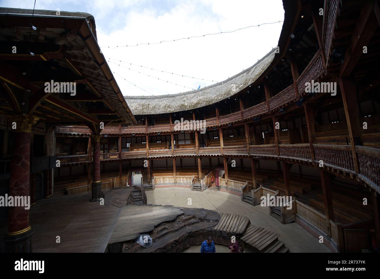 Shakespeare’s Globe theatre Stock Photo - Alamy