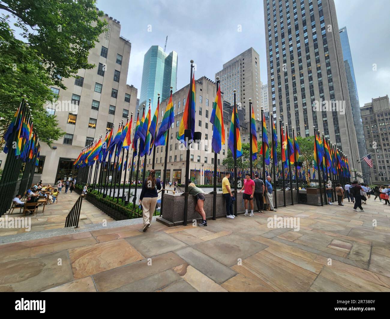 June 12, 2023, New York City, New York: (NEW) Rockefeller celebrates ...