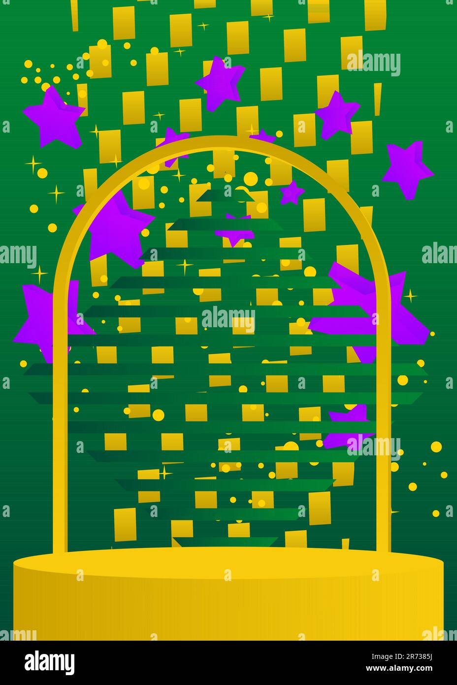 Purple stage Stock Vector Images - Alamy