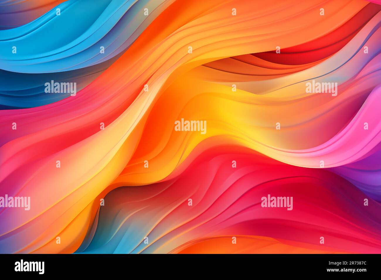 3D rendering abstract colorful background banner or wallpaper, graphic ...