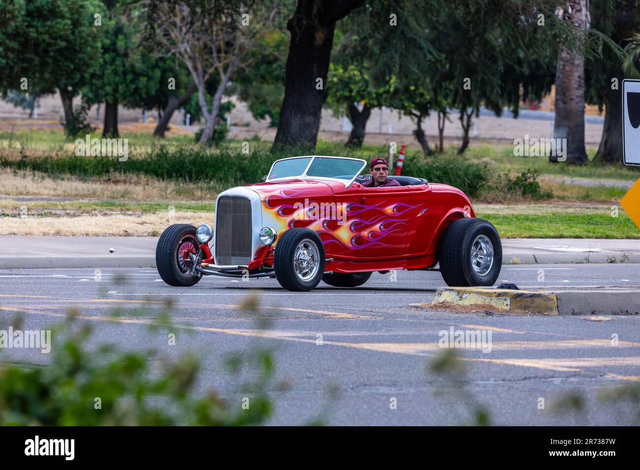 1932 Ford roadster at the North Modesto Kiwanis American Graffiti Car ...