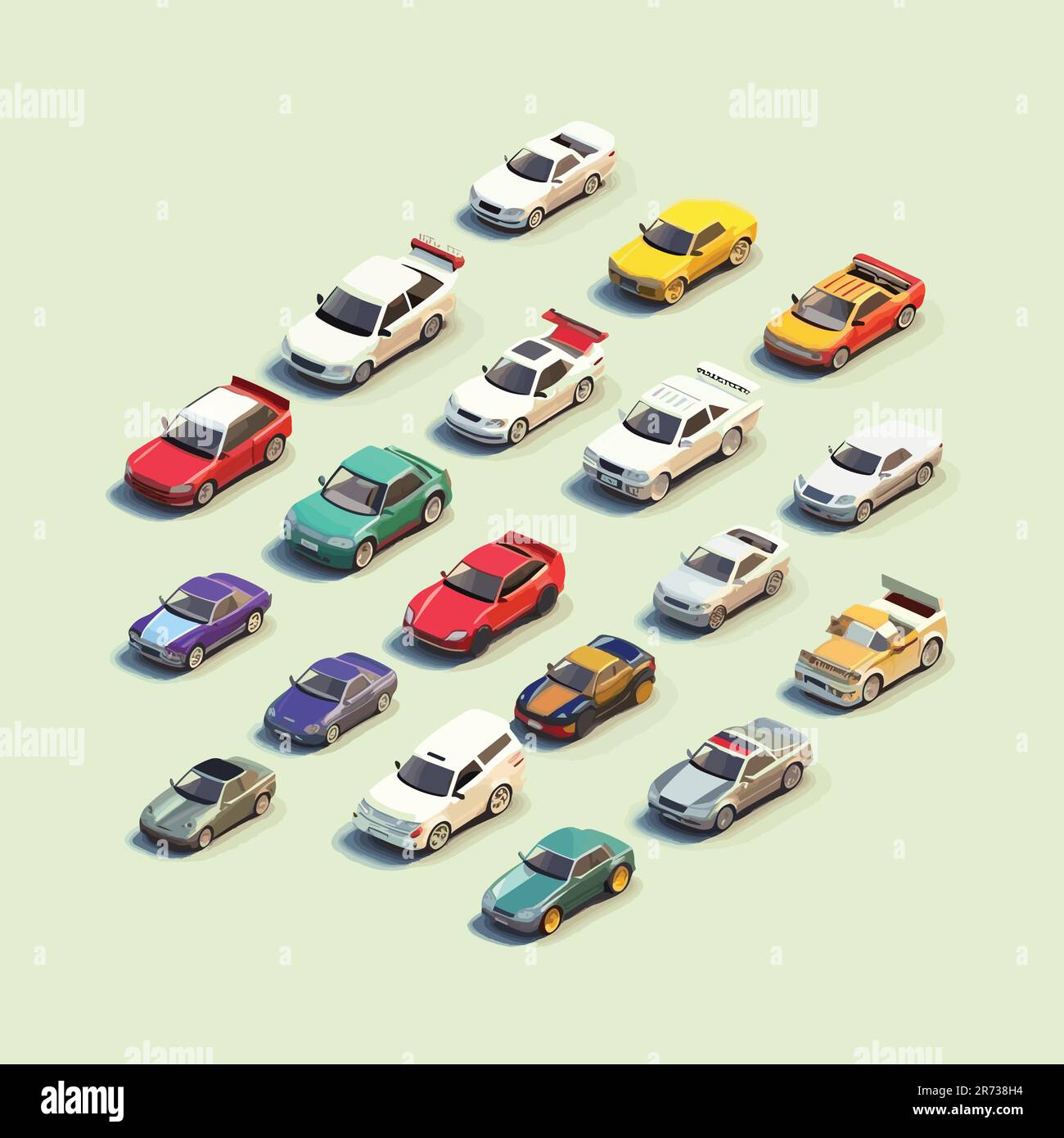 Isometric auto Stock Vector Images - Alamy