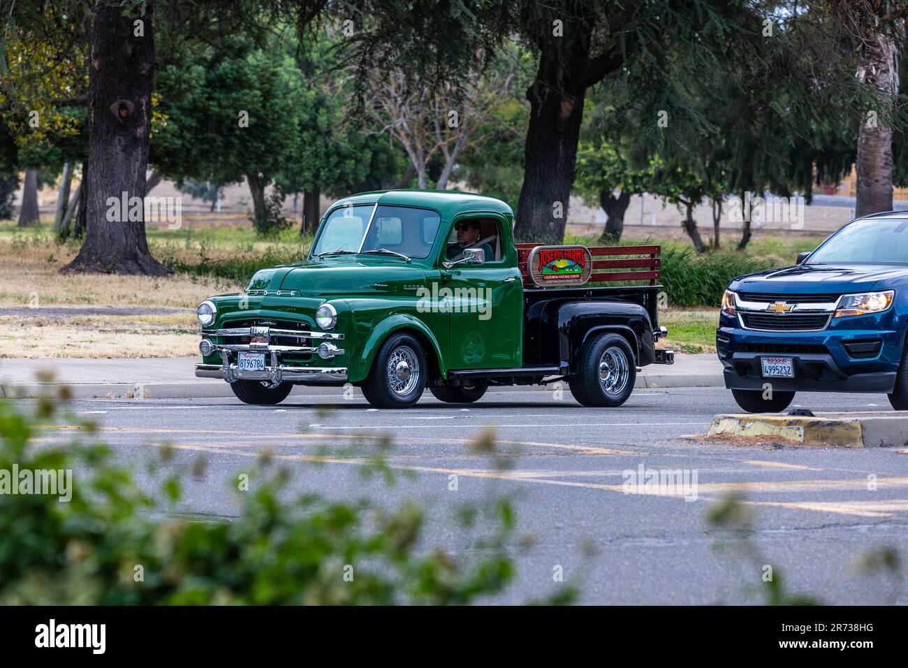 A 1951 Dodge Truck at the North Modesto Kiwanis American Graffiti Car ...