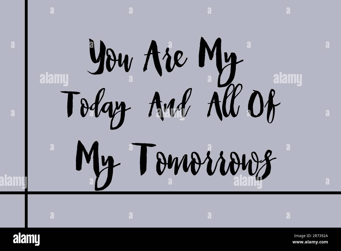 Stylish Bold Typography Text Lettering Quote Vector Design Stock Vector ...