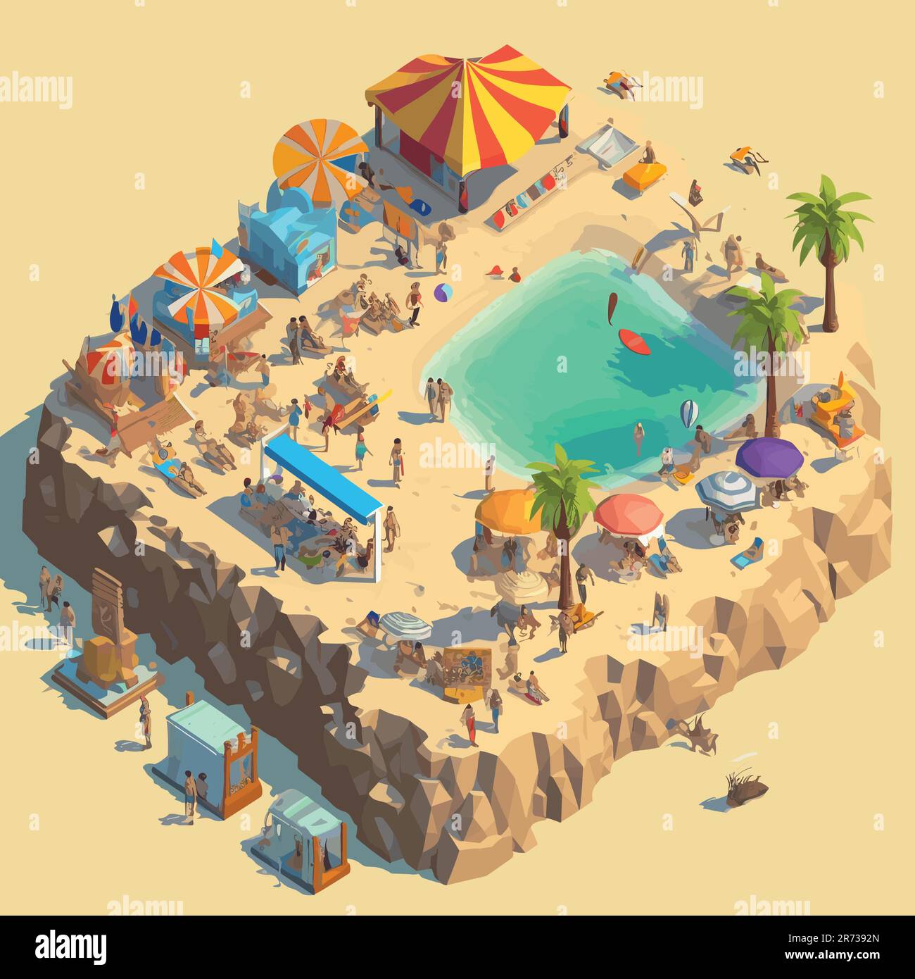 Beach tile isometric vector illustration Stock Vector Image & Art - Alamy Beach tile isometric vector illustration Stock Vector Image & Art - Alamy