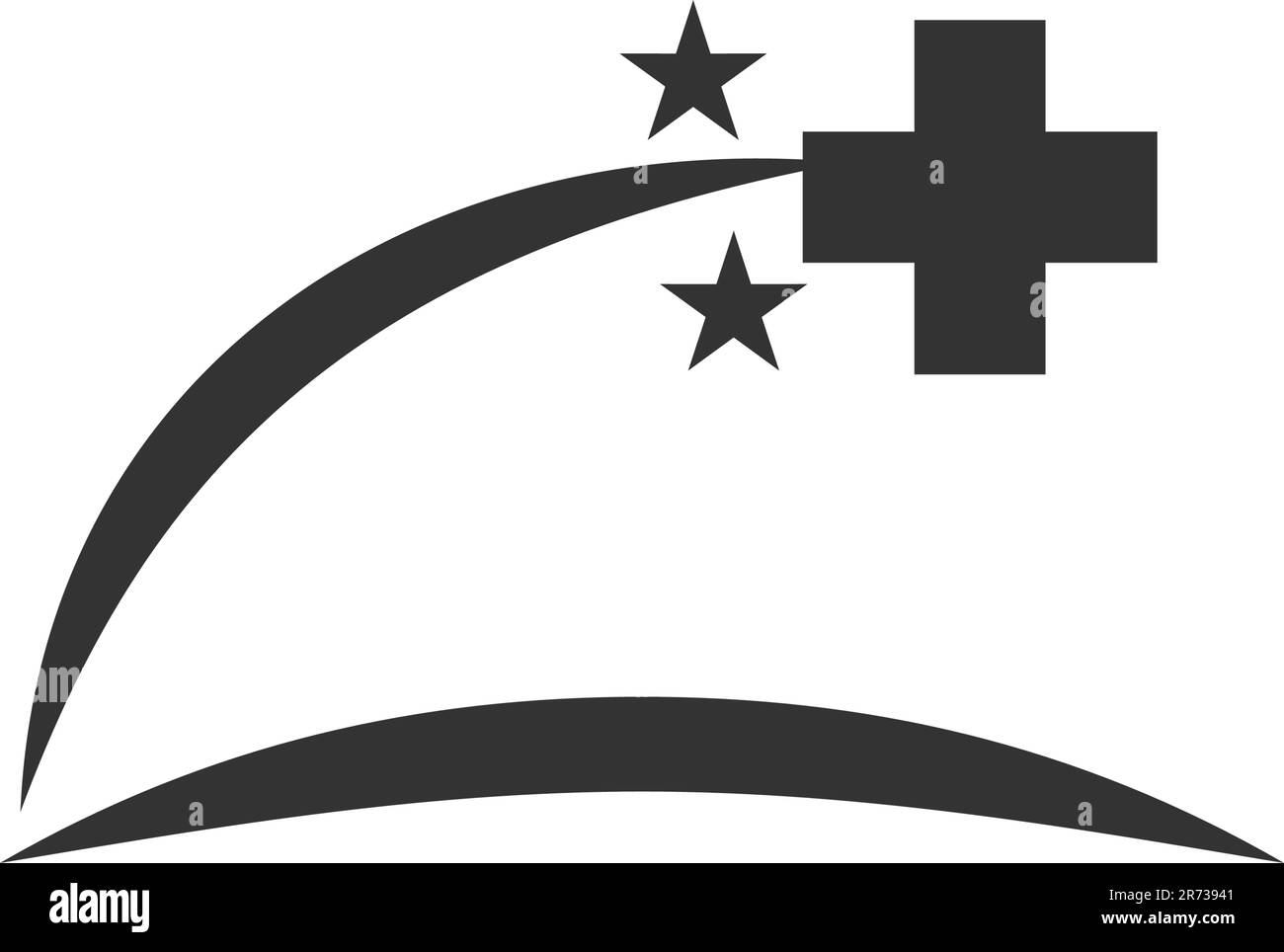 medical logo template. Icon Illustration Brand Identity. Isolated and ...