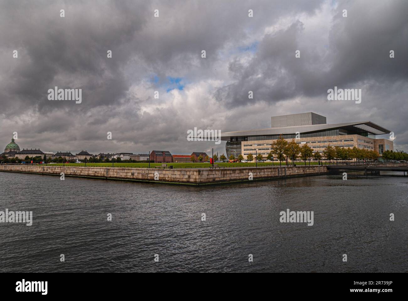 Copenhagen, Denmark - September 14, 2010: Seen from Takkelloftvej ...