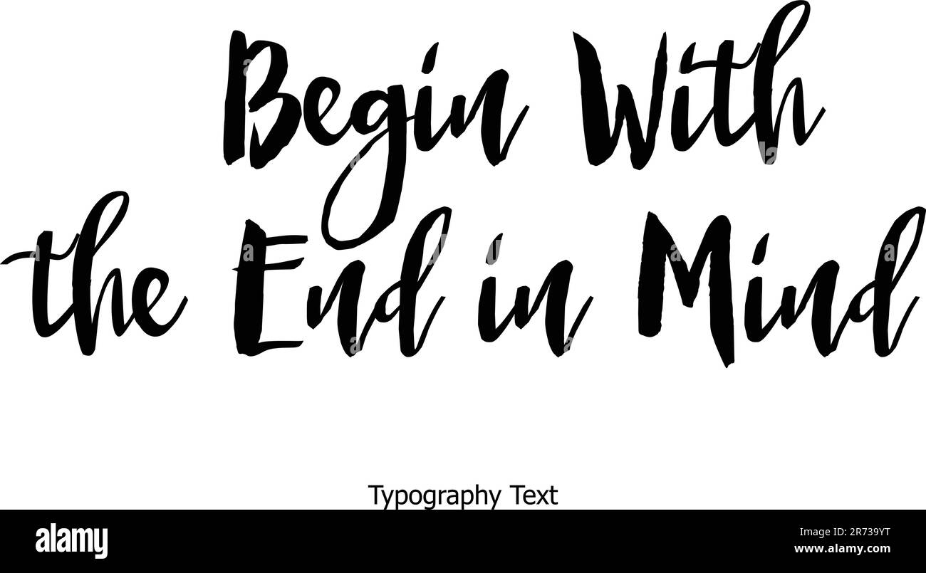 Stylish Bold Typography Text Lettering Quote Vector Design Stock Vector ...