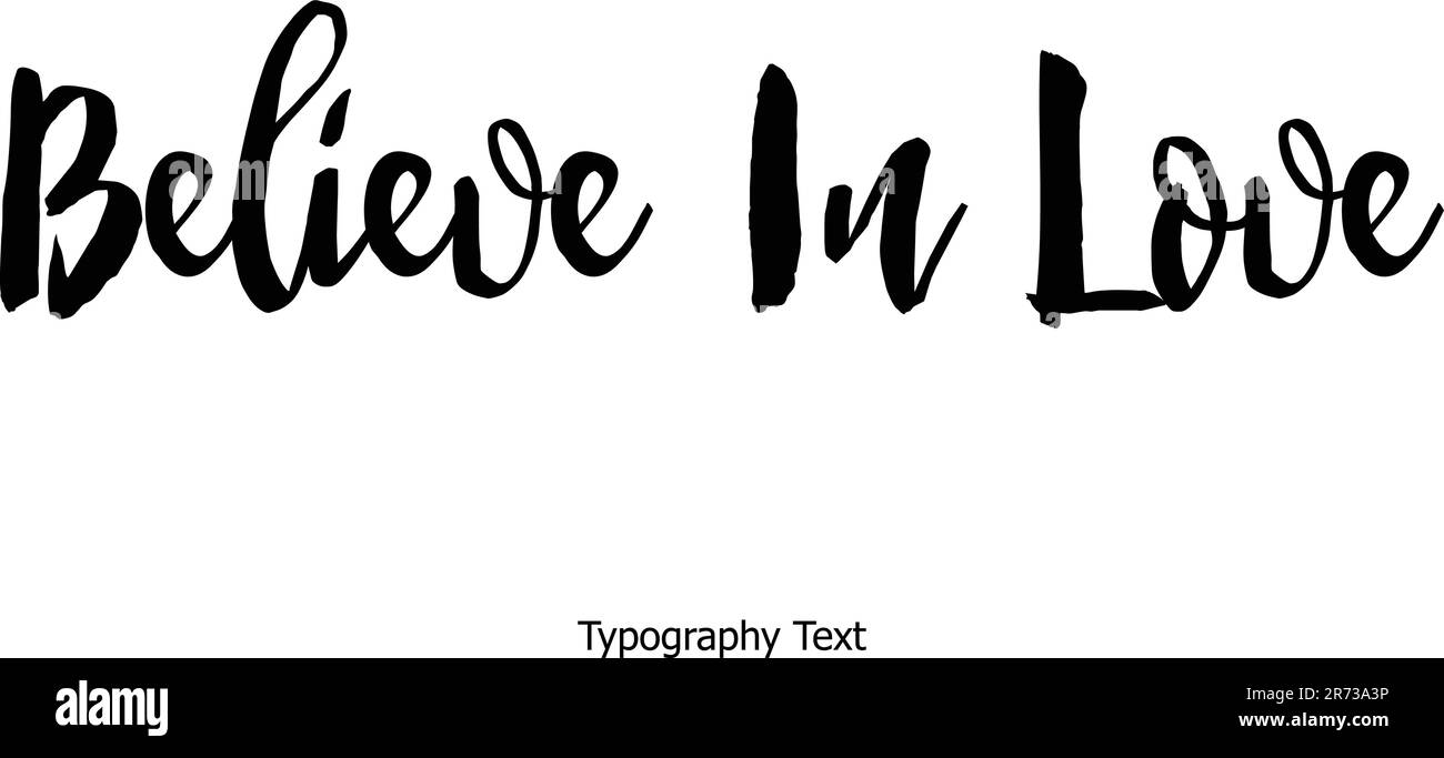 Stylish Bold Typography Text Lettering Quote Vector Design Stock Vector ...