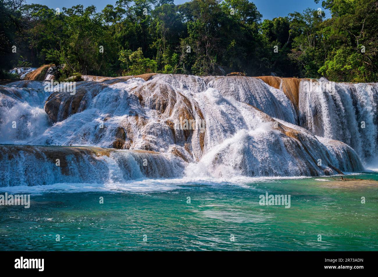Hd Blue Water Waterfalls Mexico The Beautiful Turquoise Blue Waters Of