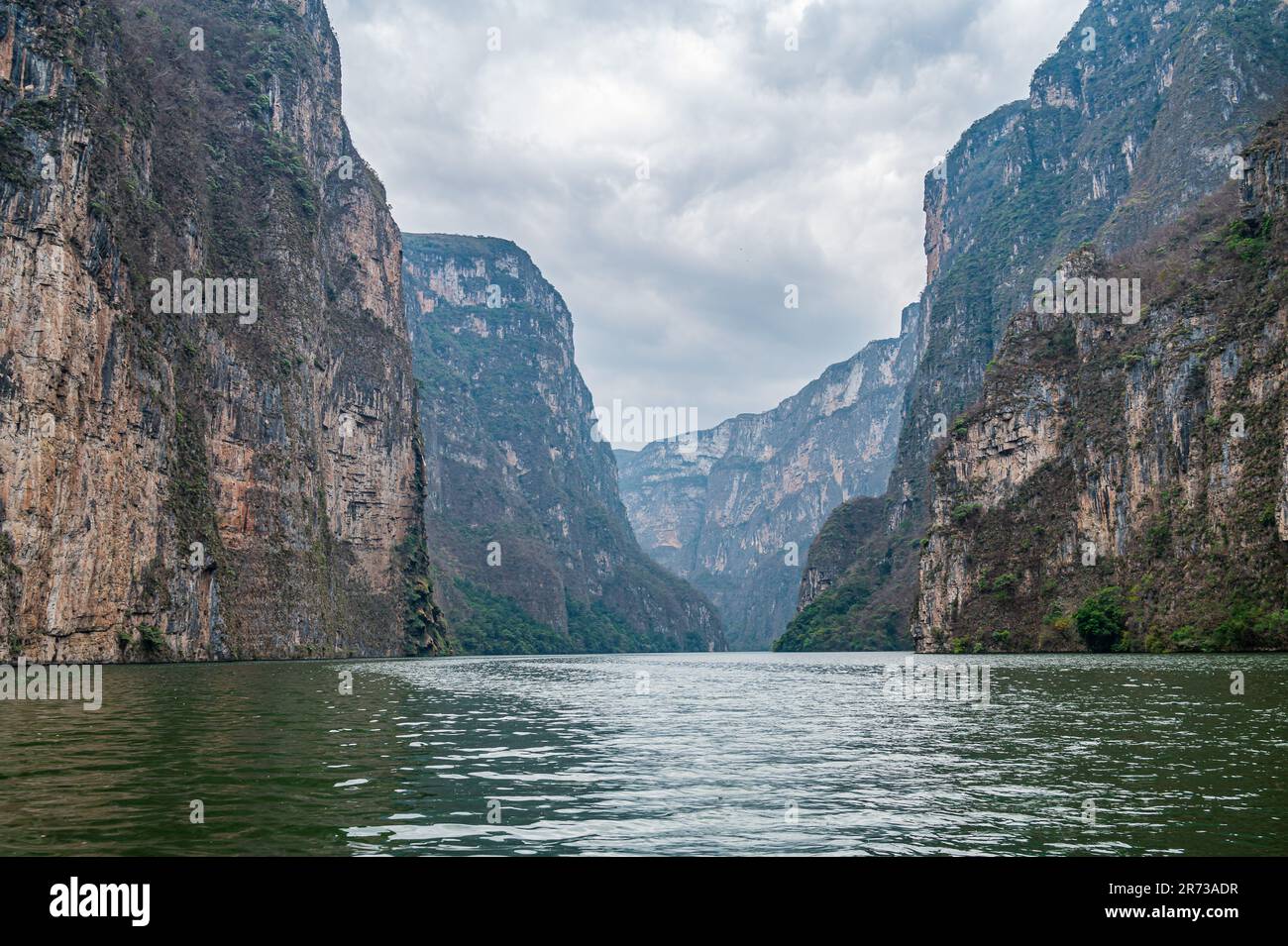 National Park of Canyon del Sumidero in Chiapas, in the South Part of ...
