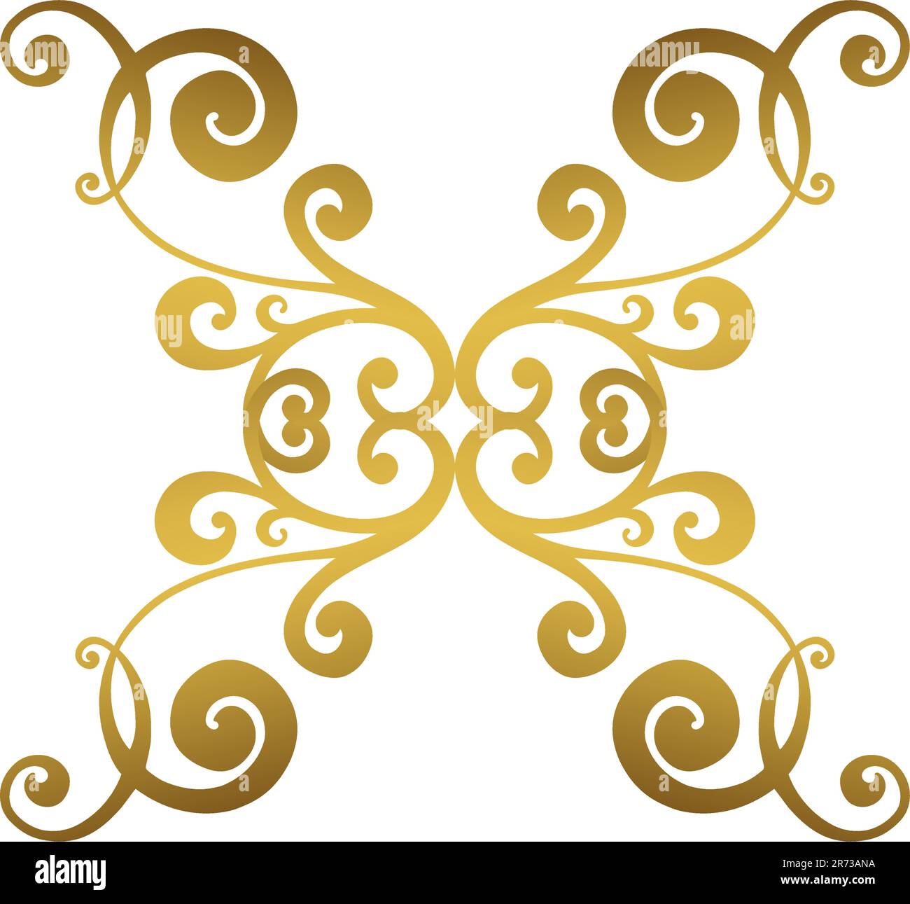 Damask vintage baroque scroll swirl. Victorian monogram heraldic shield ...