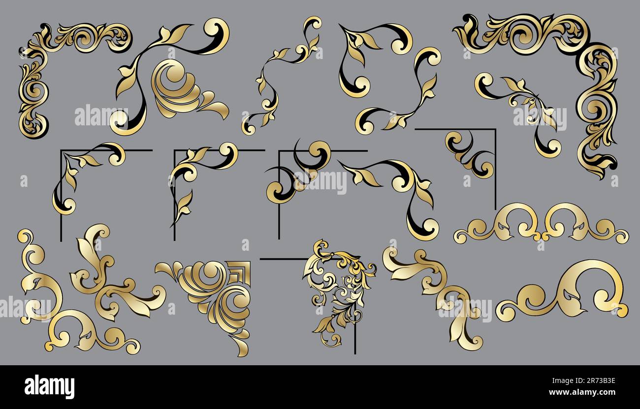 Baroque Corner Design