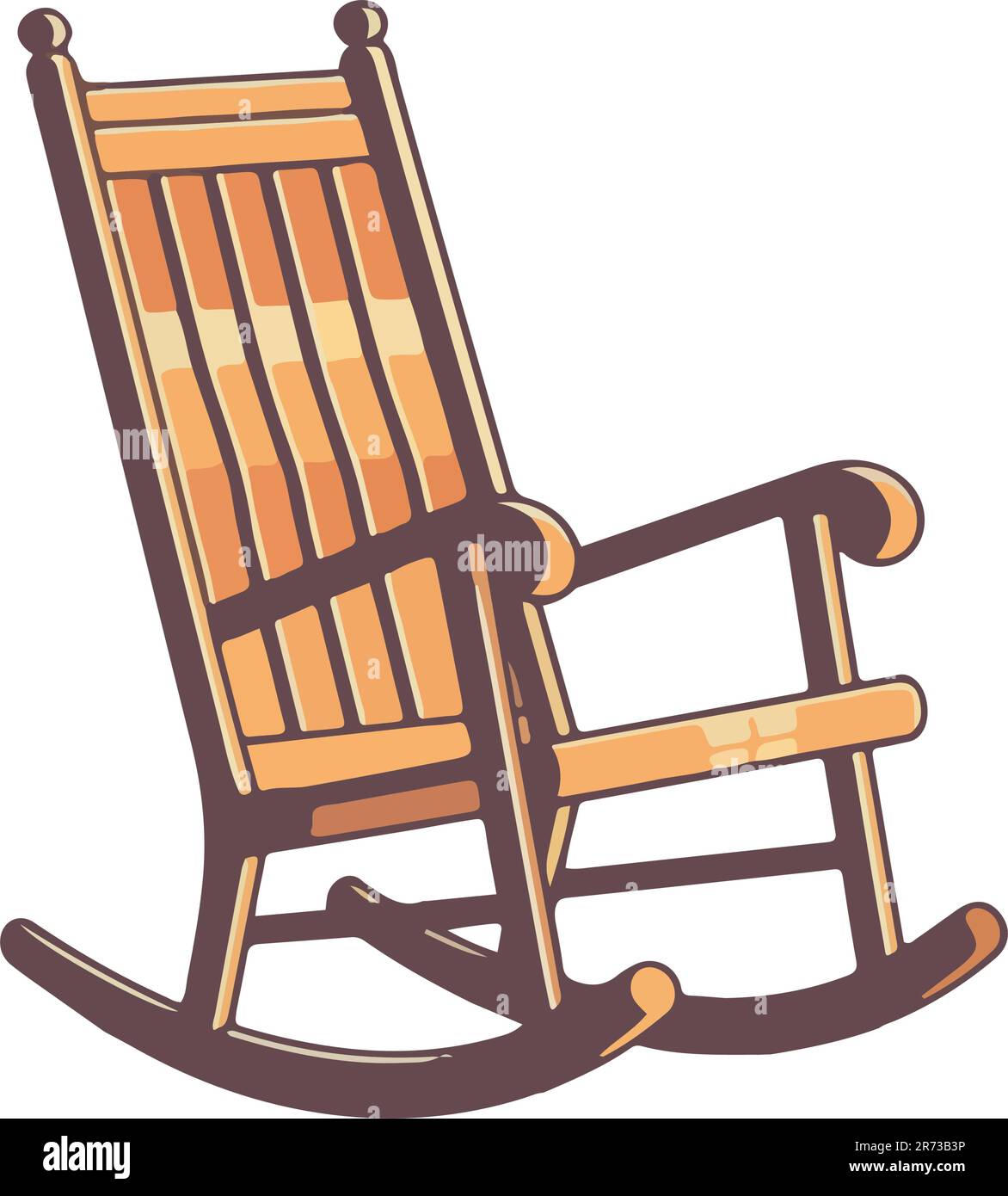 an antique rocking chair icon Stock Vector Image & Art - Alamy