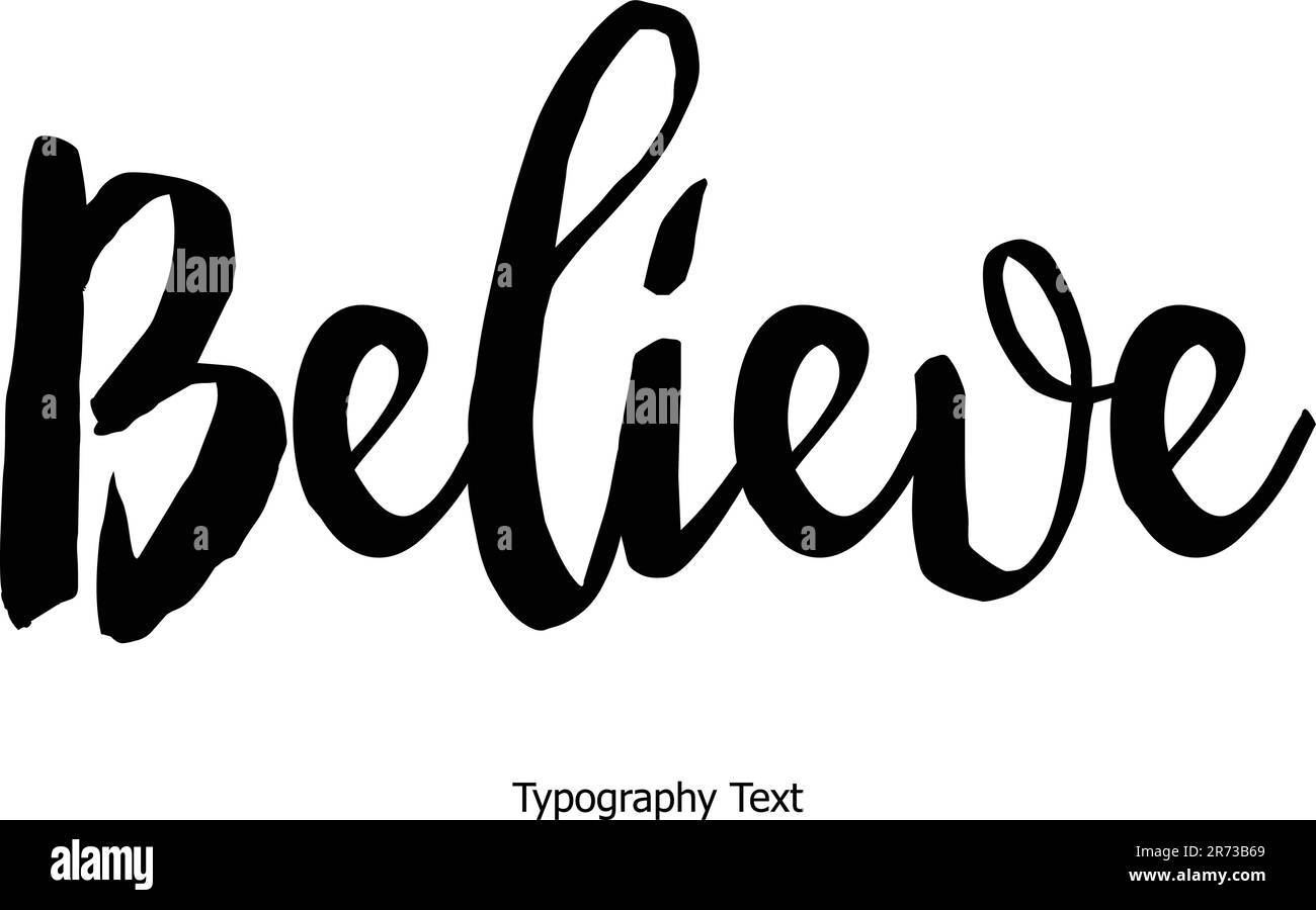 Stylish Bold Typography Text Lettering Quote Vector Design Stock Vector ...
