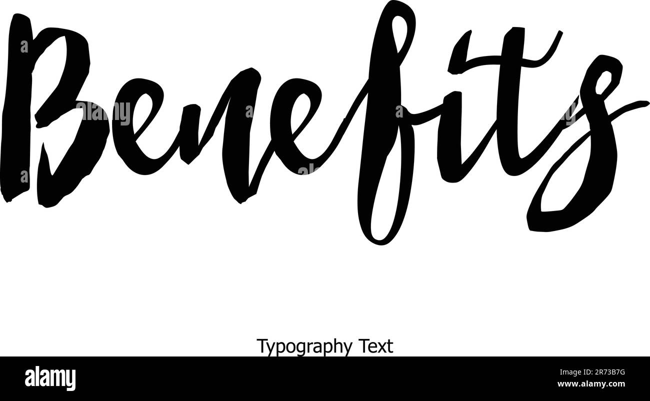 Stylish Bold Typography Text Lettering Quote Vector Design Stock Vector ...