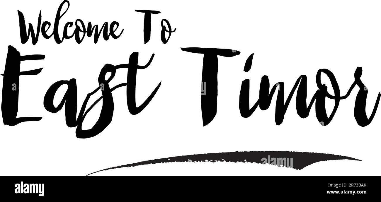 Country Name In Elegant Bold Typography Text Lettering Vector Art ...