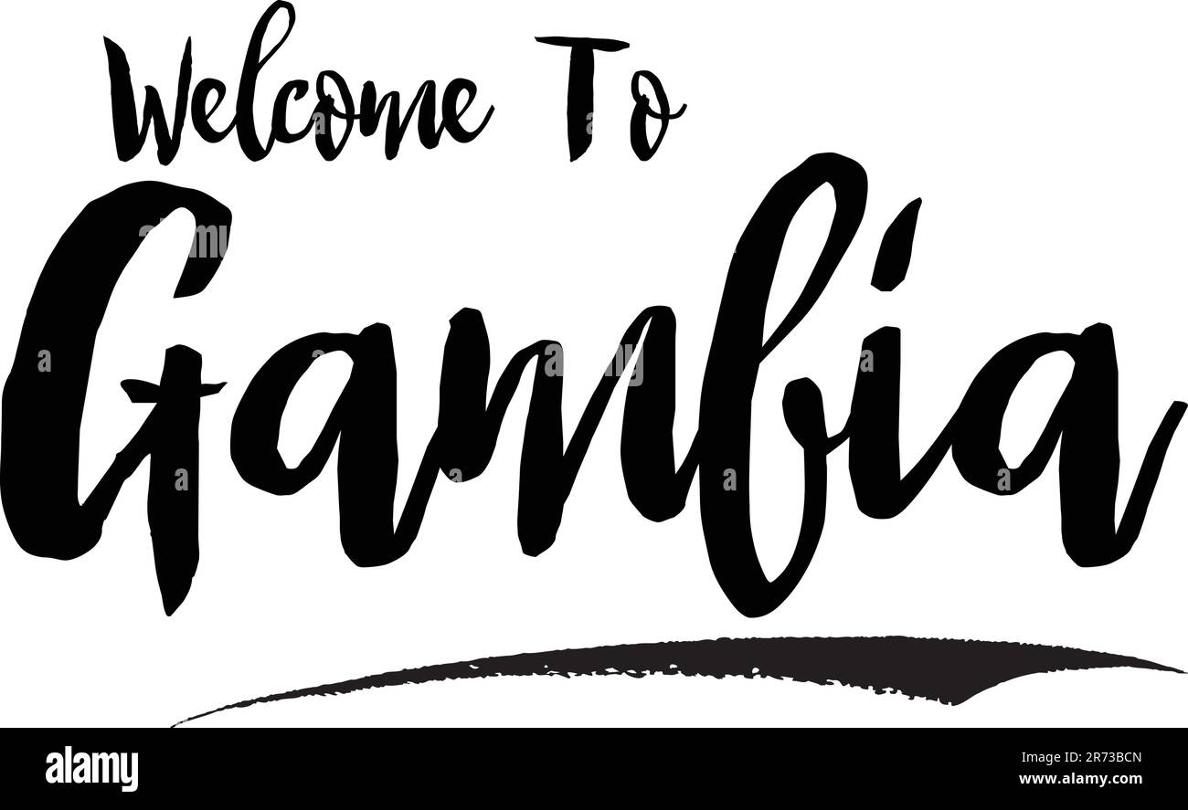 Country Name In Elegant Bold Typography Text Lettering Vector Art ...