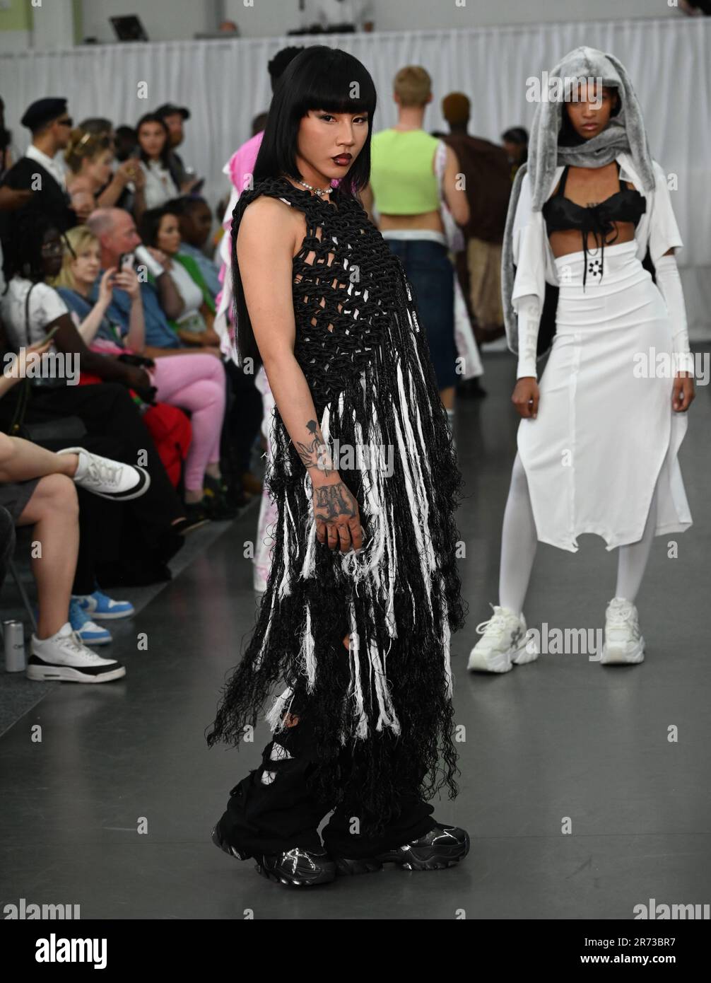 London, UK. June 12 2023. London Fashion Week 2023 - University of East ...