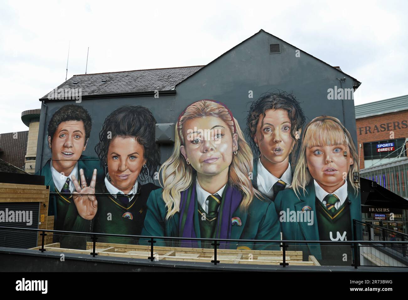 The troubles mural northern ireland hi-res stock photography and images ...