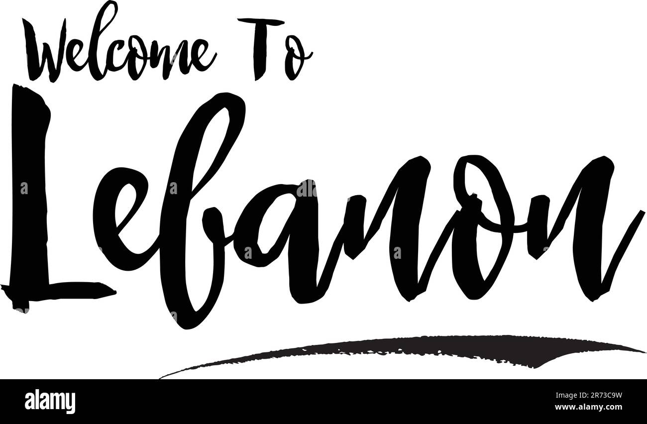 Country Name In Elegant Bold Typography Text Lettering Vector Art ...