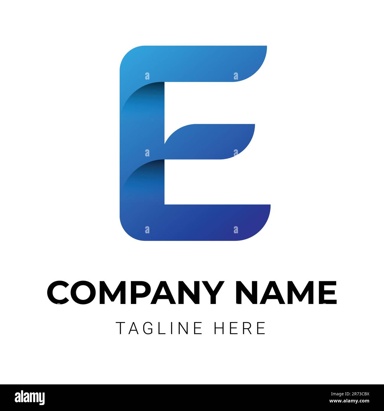 Letter gradient colorful logo design Stock Vector Image & Art - Alamy