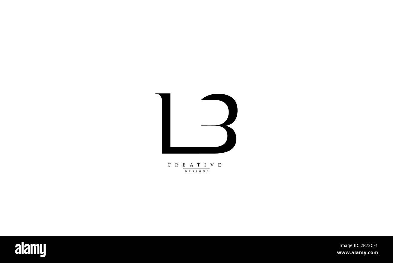 Lb initials logo hi-res stock photography and images - Alamy