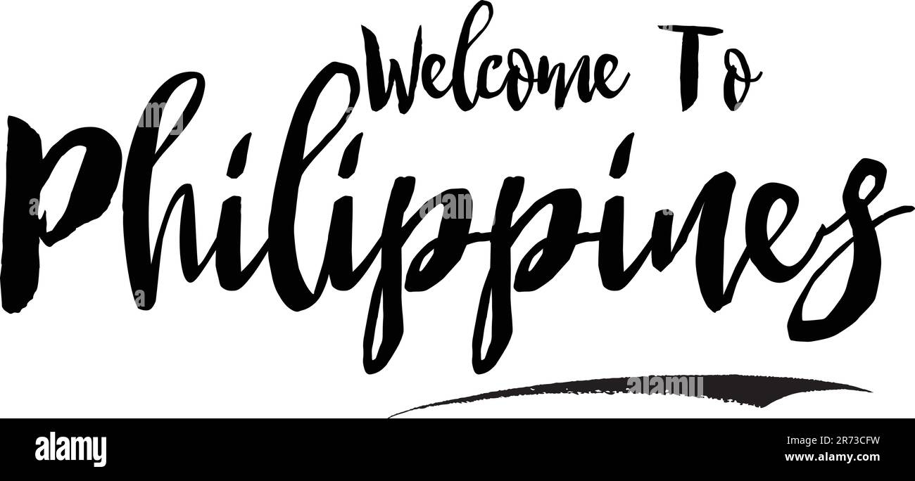 Country Name In Elegant Bold Typography Text Lettering Vector Art ...