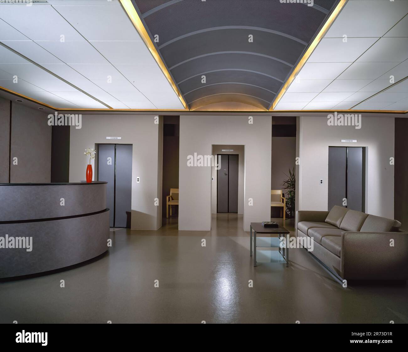 Architectural interior, business office, reception areas Stock Photo ...