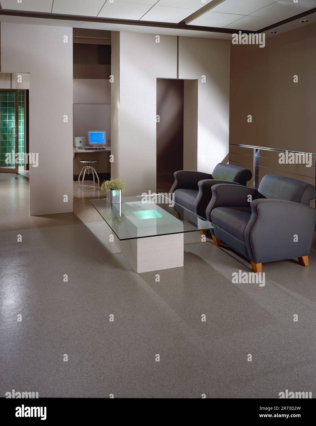 Architectural interior, business office, reception areas Stock Photo ...