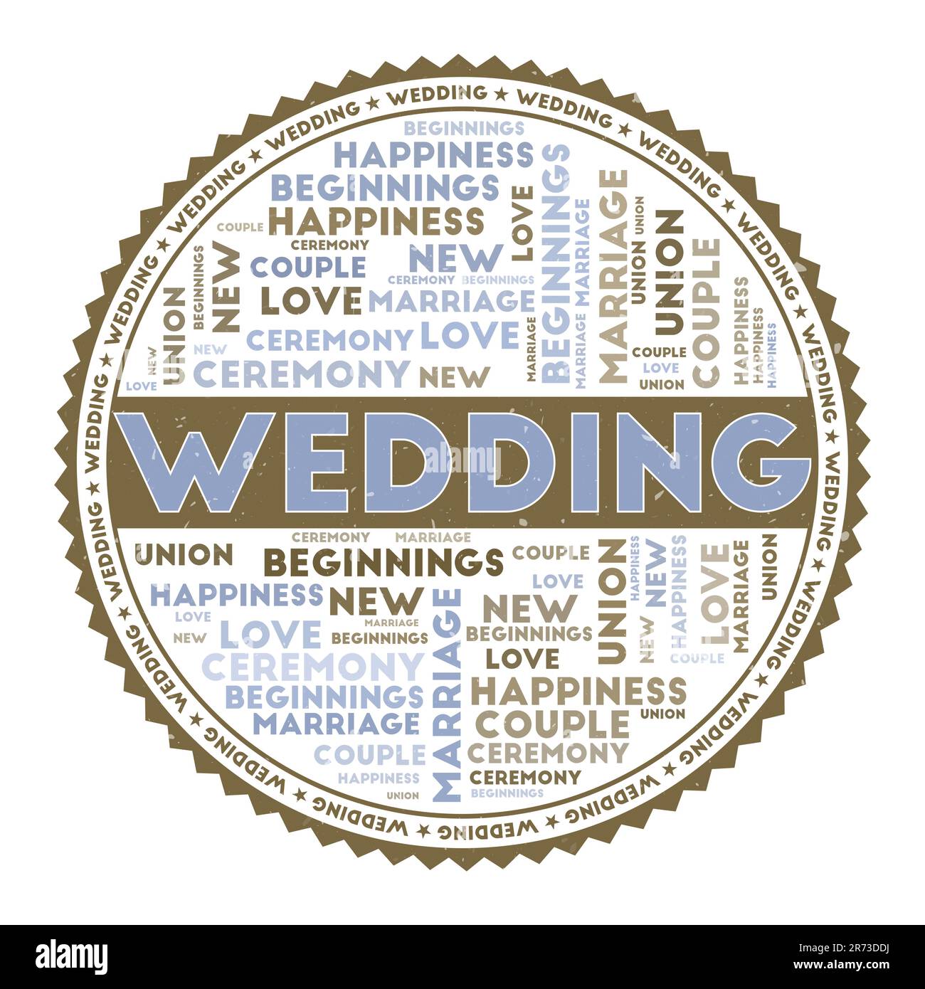 WEDDING word image. Wedding concept with word clouds and round text ...