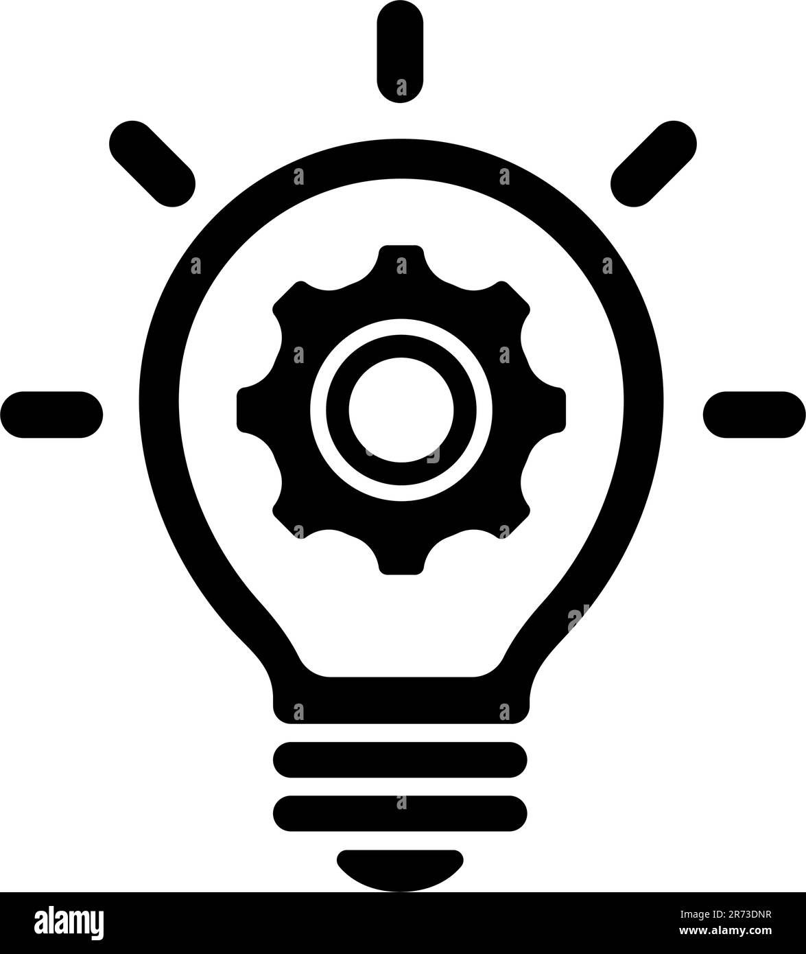 Ai Artificial Intelligence Latest Technology Motif Vector Icon Illustration Stock Vector