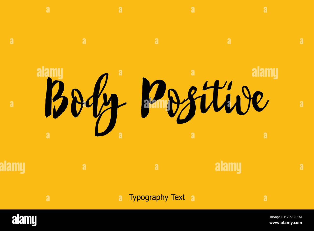 Stylish Bold Typography Text Lettering Quote Vector Design Stock Vector ...