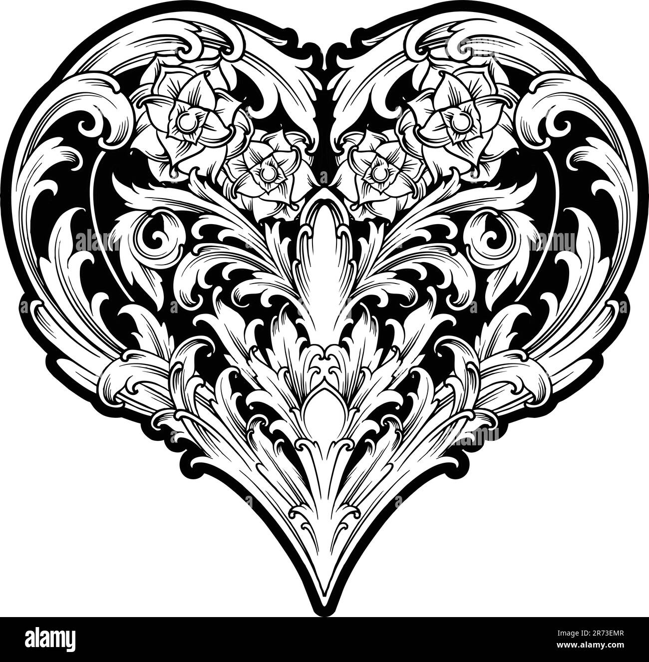 Ornamentillustration vector vectors hi-res stock photography and images ...