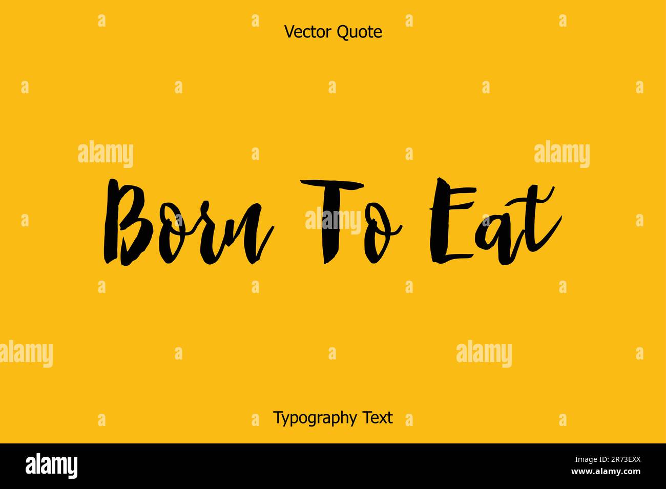 Stylish Bold Typography Text Lettering Quote Vector Design Stock Vector ...
