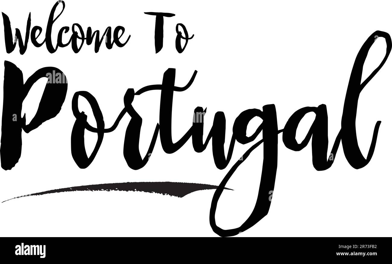 Country Name In Elegant Bold Typography Text Lettering Vector Art ...