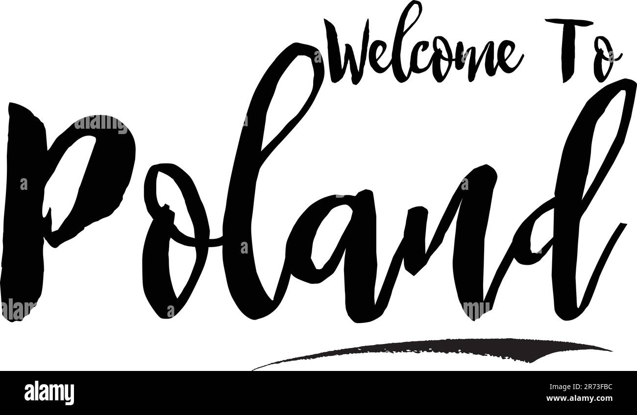 Country Name In Elegant Bold Typography Text Lettering Vector Art ...